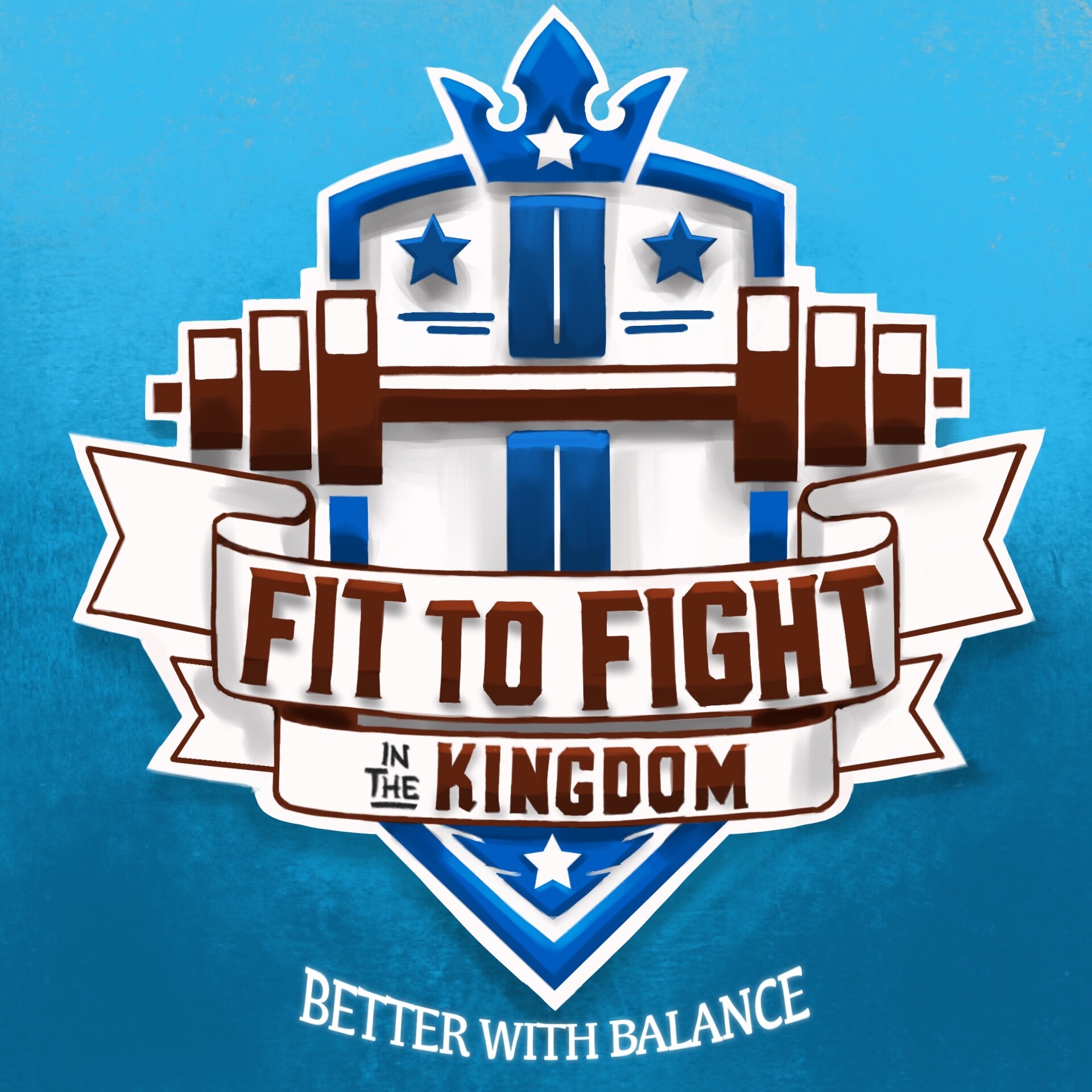 ArtStation - Fit to Fight Logo Practice