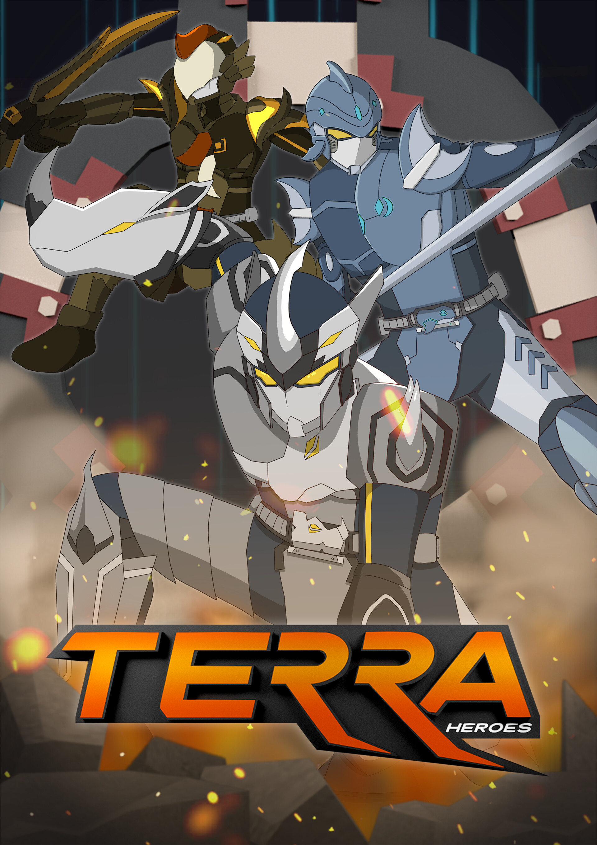 ArtStation - Terra Heroes Trailer (Final Project)