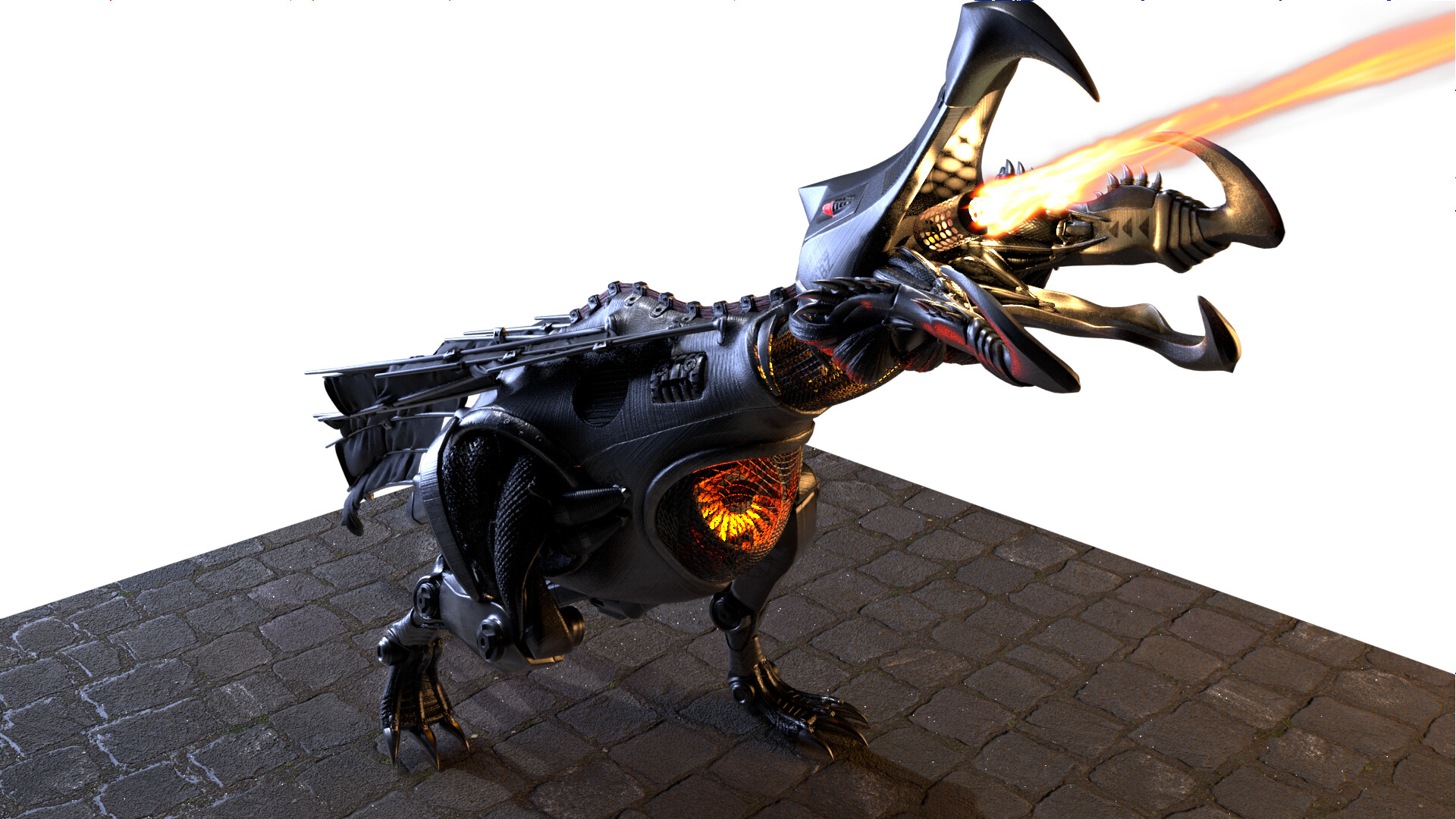 ArtStation - Tech Dino