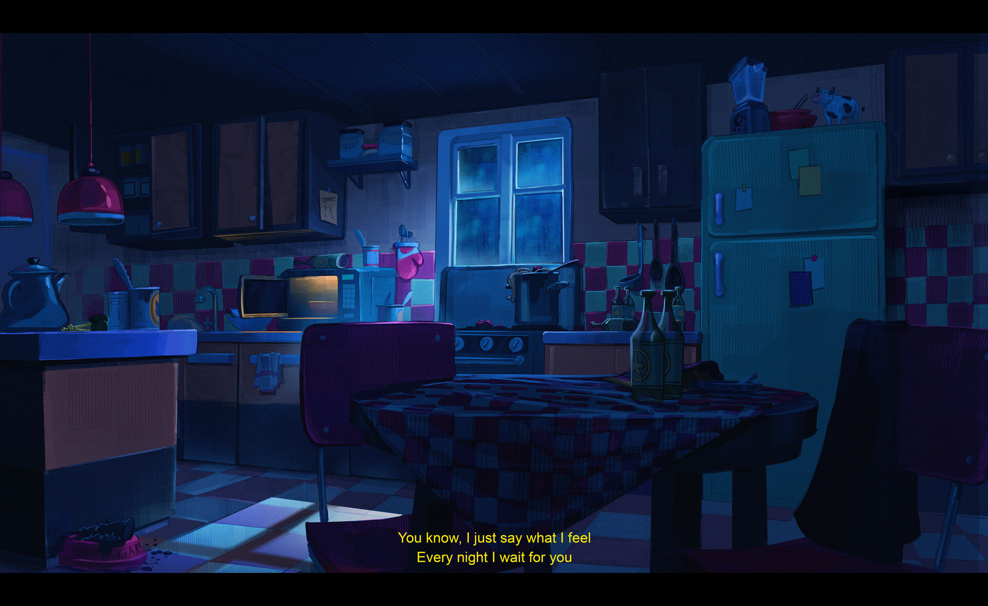 ArtStation - The sad kitchen