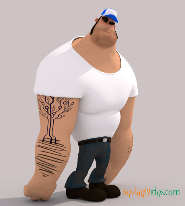 ArtStation - Goosh Maya Rig