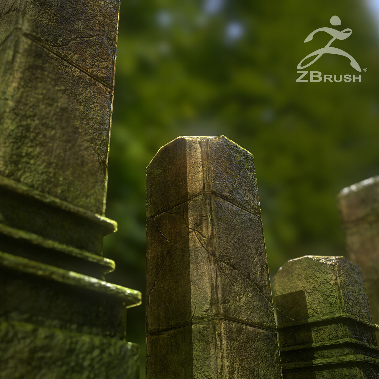 ArtStation - Broken Pillars