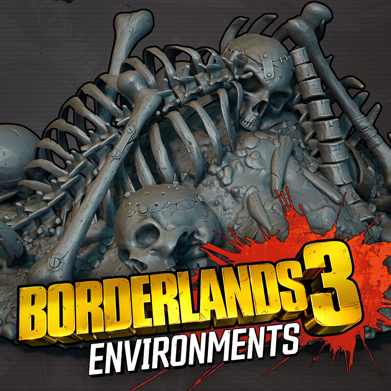 ArtStation - Bone Pile