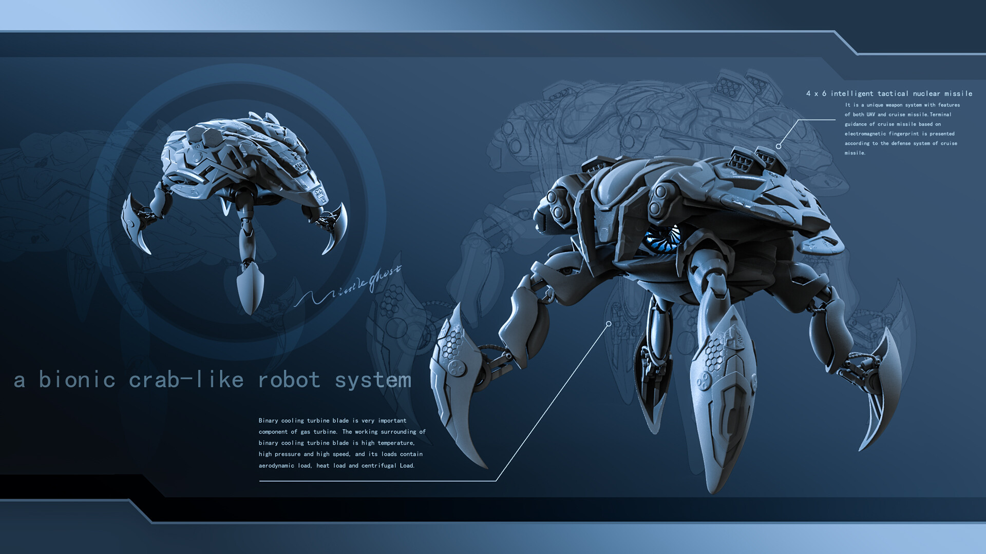 ArtStation - A Bionic Crab-like Robot System