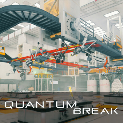 ArtStation - Quantum Break (2016) - Monarch Research Center: Enhanced ...
