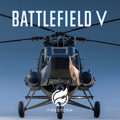 ArtStation - BATTLEFIELD V: FIRESTORM – Prototype Helicopter
