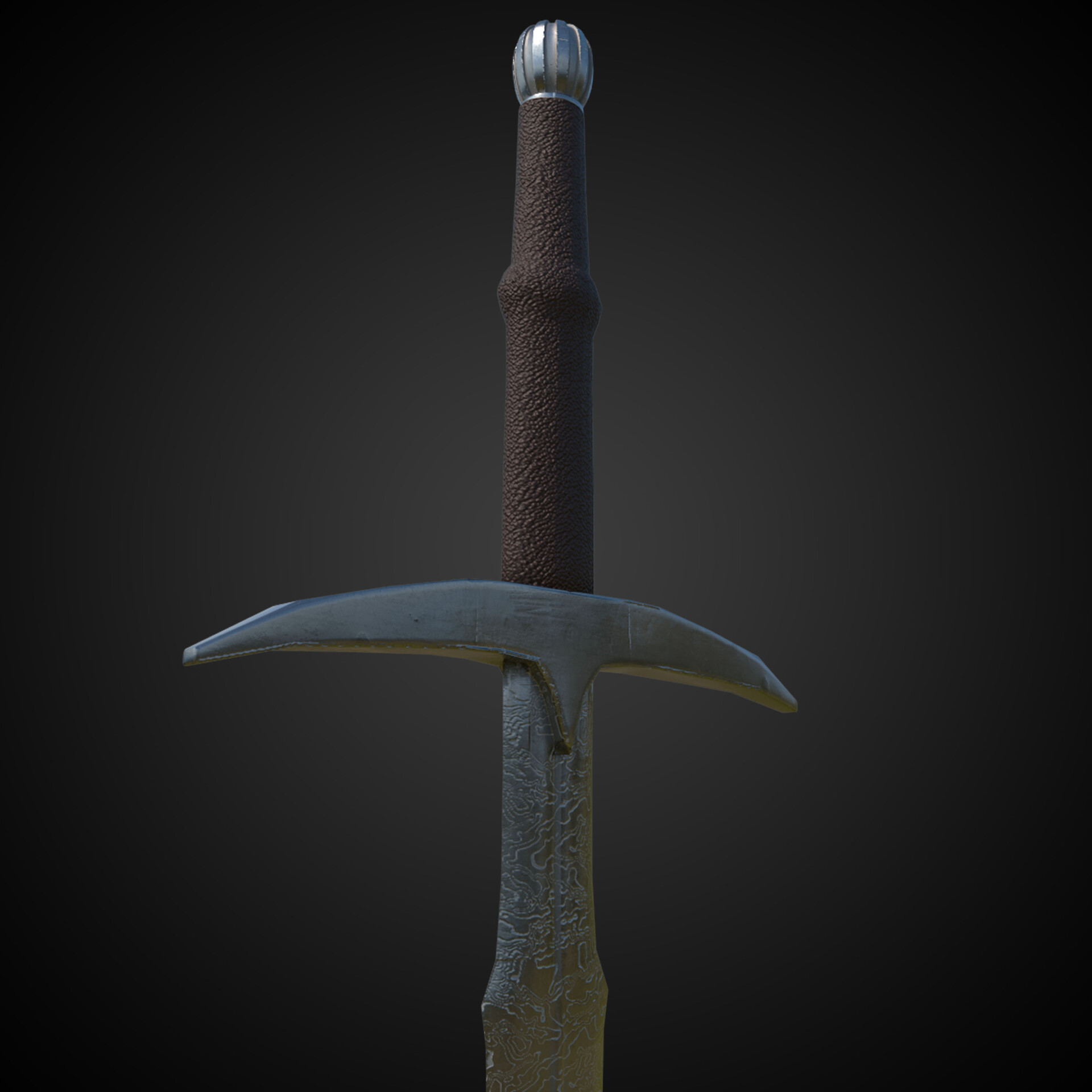 ArtStation - Damascus Steel Sword
