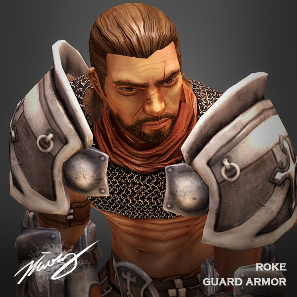 ArtStation - GUARD ARMOR / DARK KINGDOM