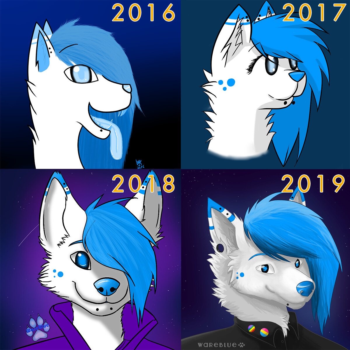 ArtStation - Evolution - 4 years