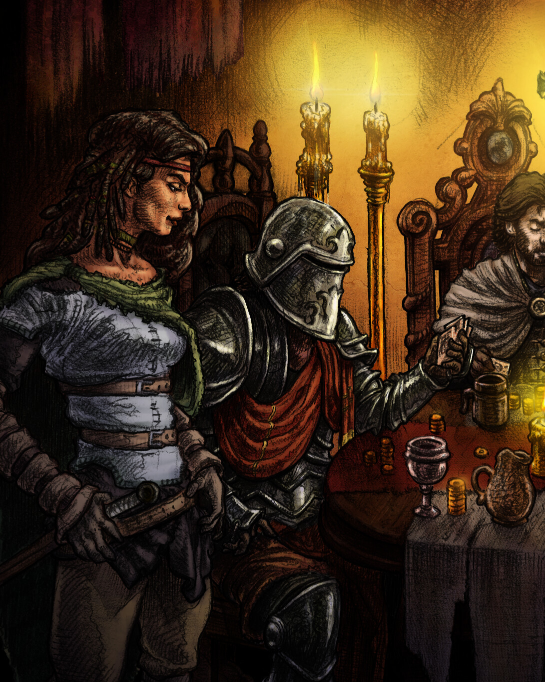 ArtStation - Fantasy RPG Poker