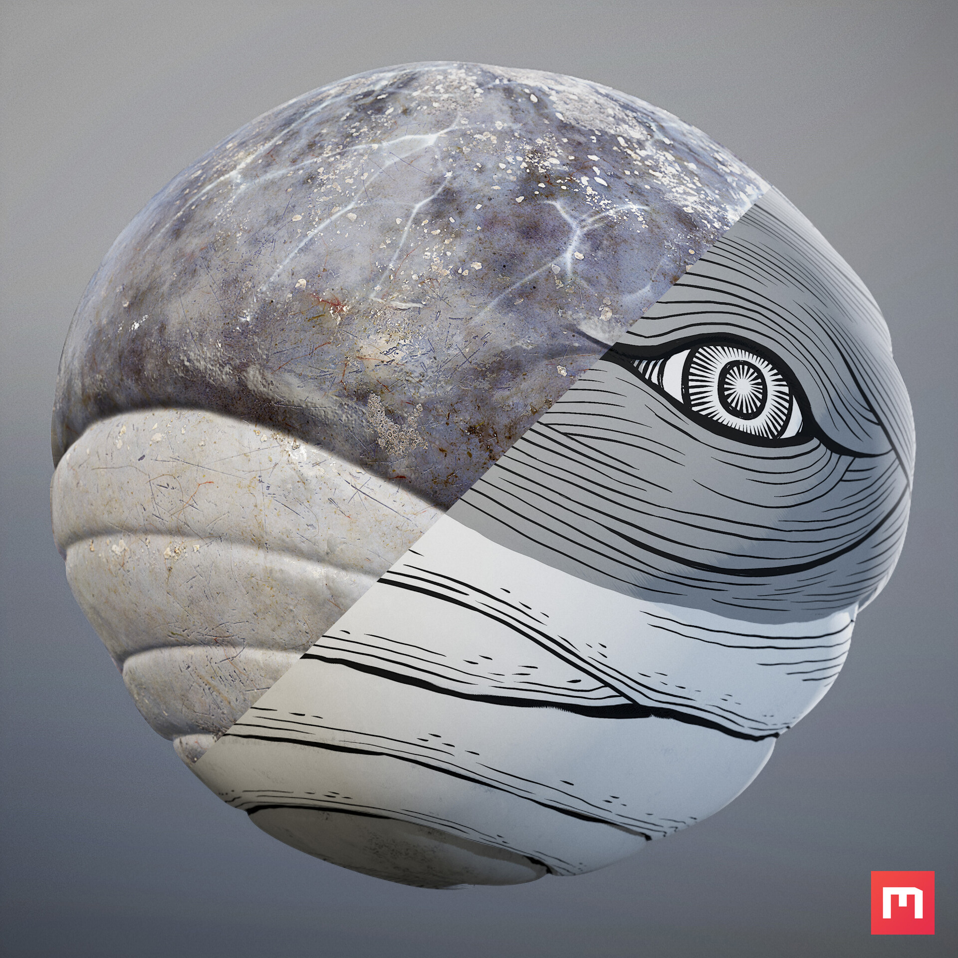 ArtStation - [MIX] [Style Swap Challenge] Moby Dick