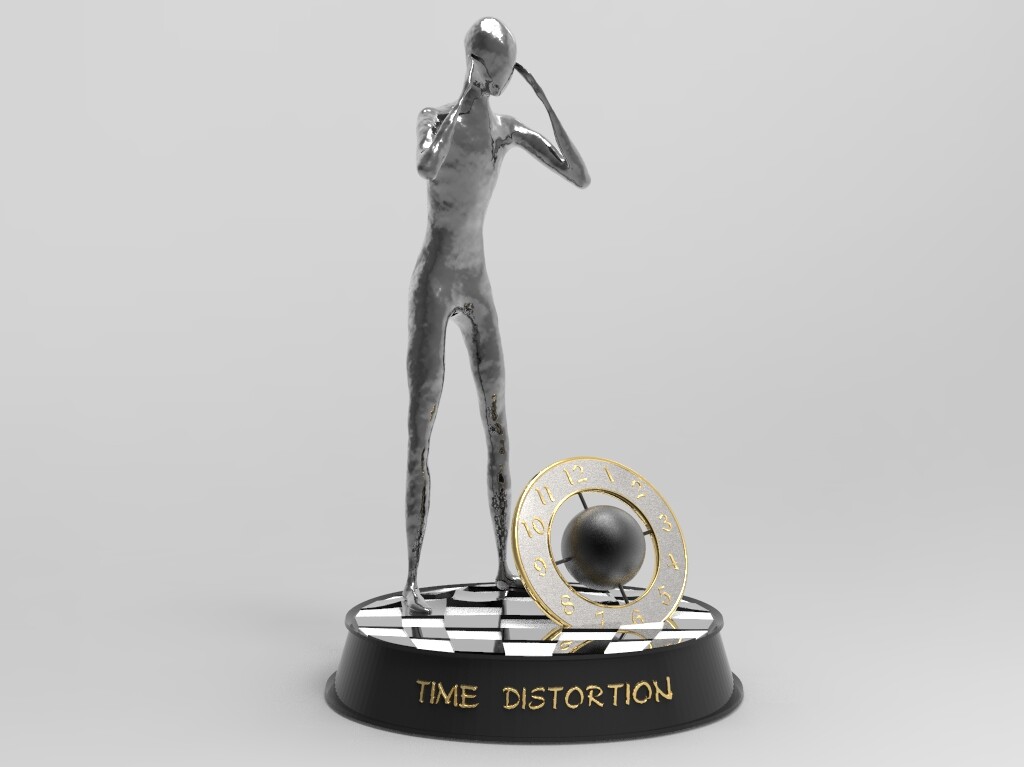 ArtStation - Surrealism "Time distortion"