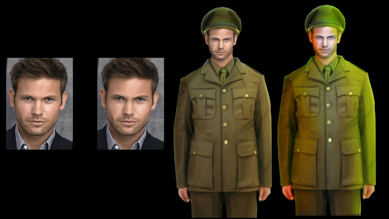 ArtStation - Multiplayer Army Game: Soldier Love Story