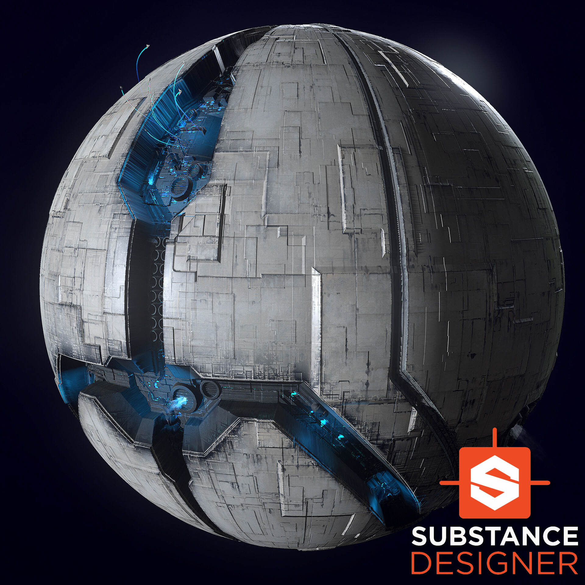 ArtStation - Scifi Panelling