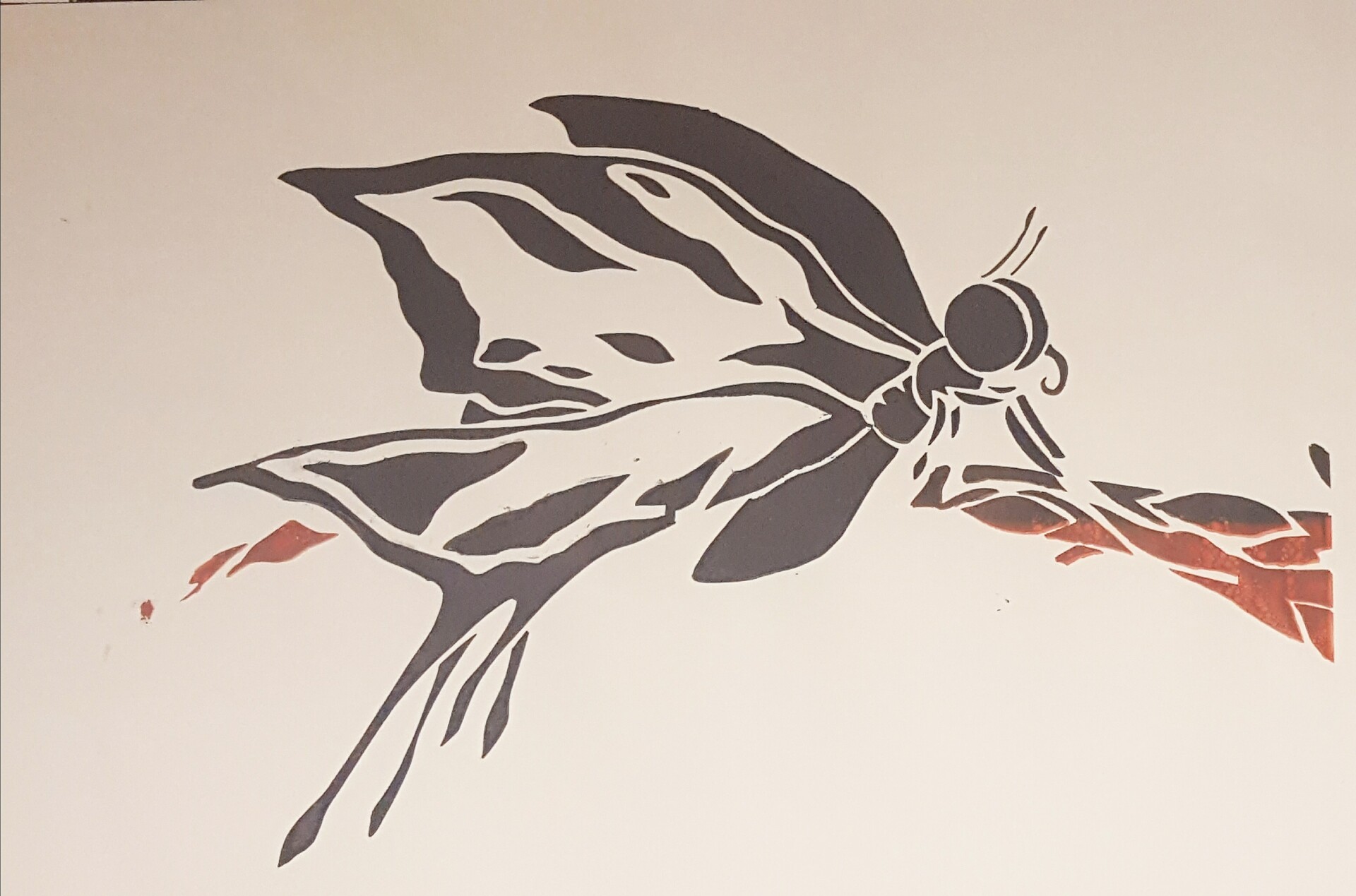 ArtStation - Butterfly Screenprint