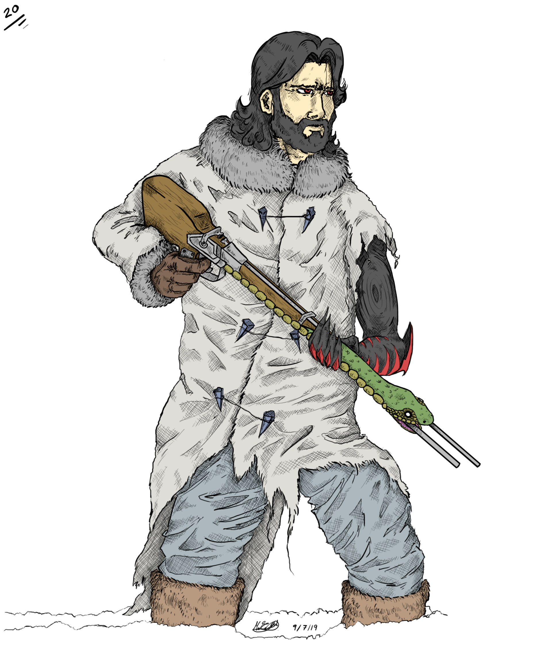 ArtStation - D&D Character