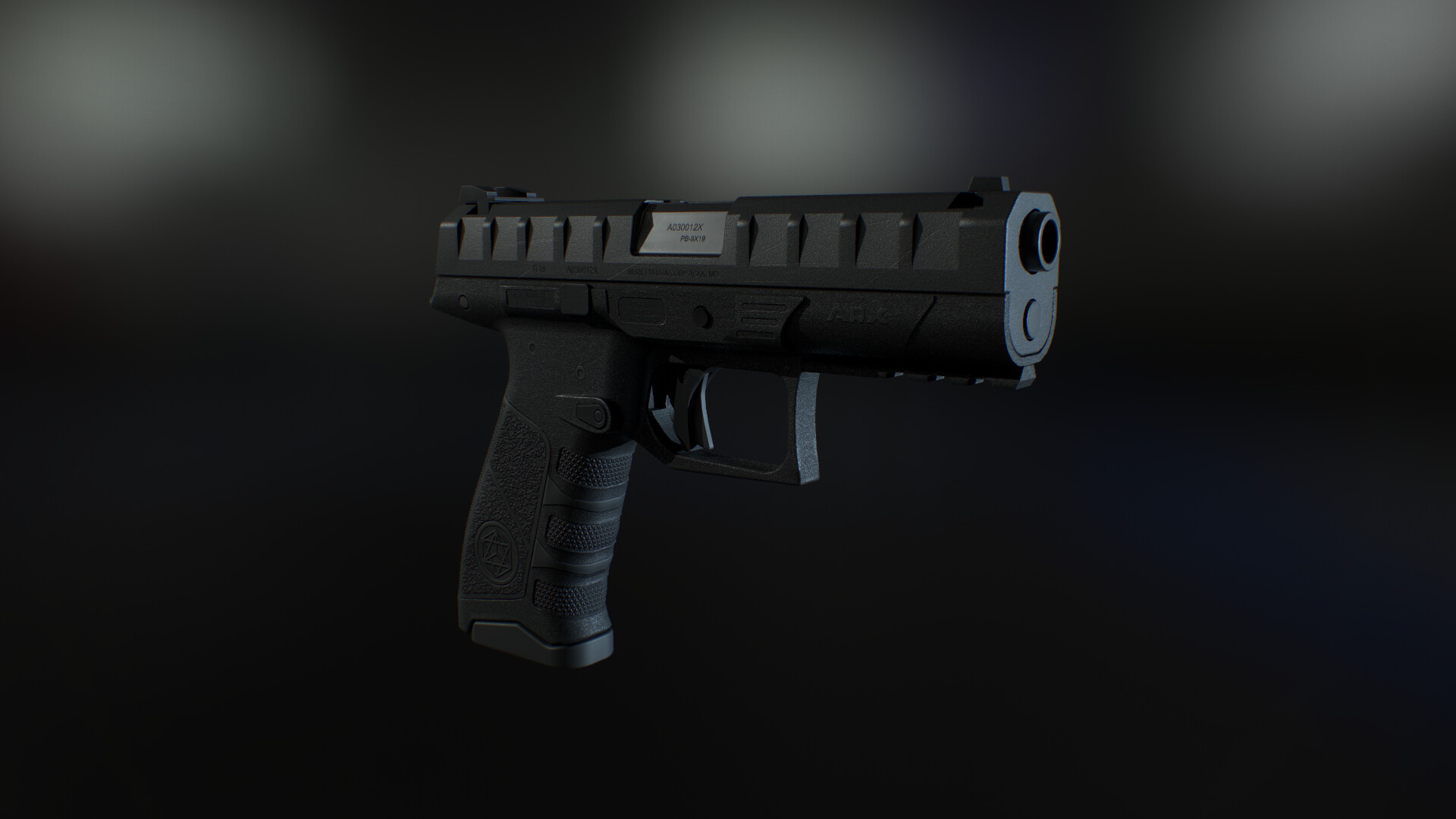 ArtStation - Beretta APX Facsimile Gun
