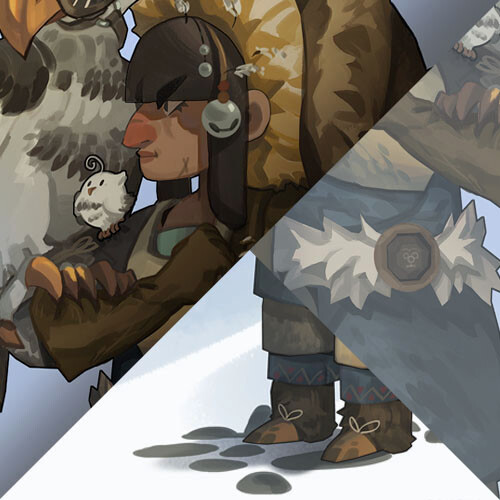 ArtStation - CDC - Mongolian Eagle Hunter