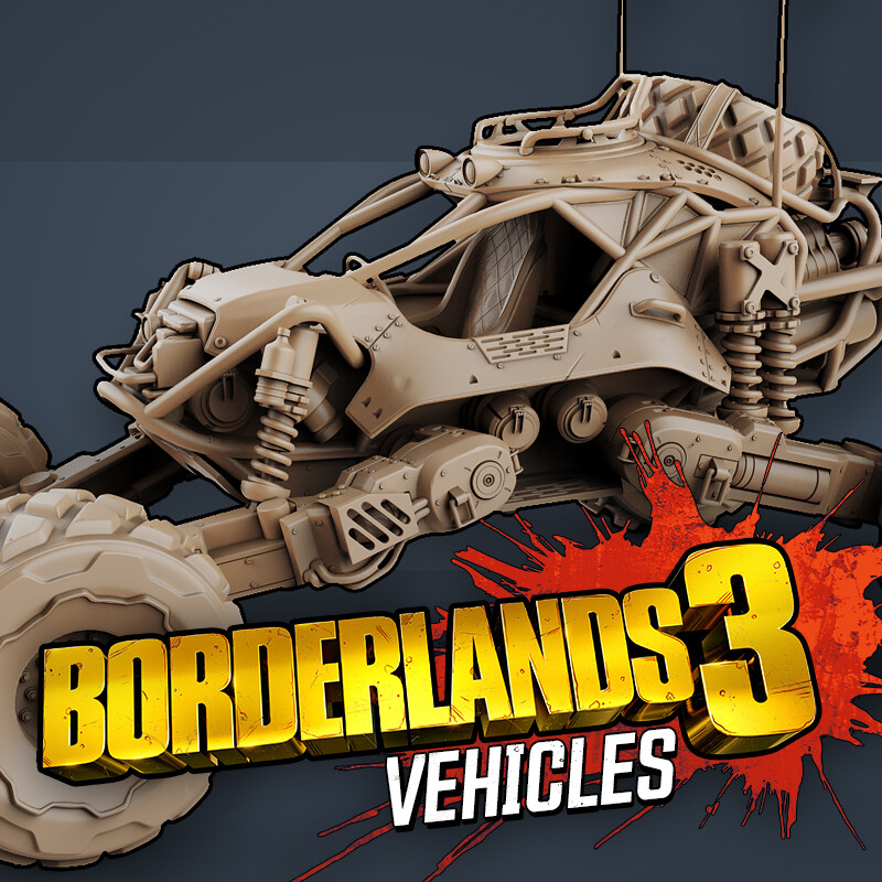 ArtStation - Borderlands 3 - Outrunner