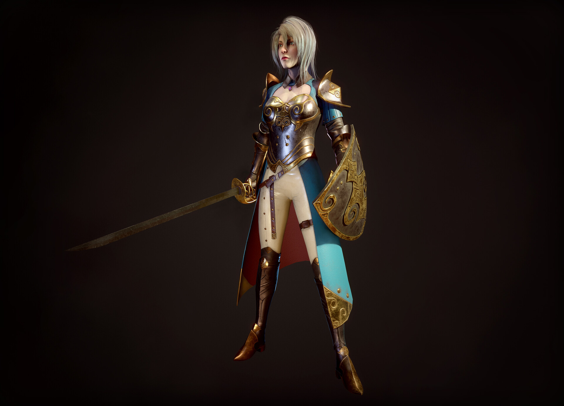 ArtStation - Woman warrior
