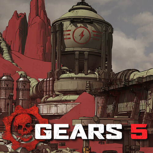 ArtStation - Gears 5 - Overworld exploration