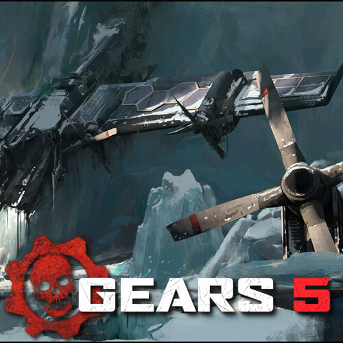 ArtStation - Gears 5 - POI exploration