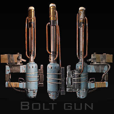ArtStation - Bolt Gun-Personal work