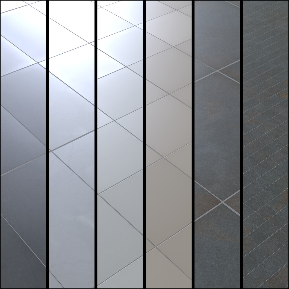 ArtStation - Tiles for Architectural Visualization project