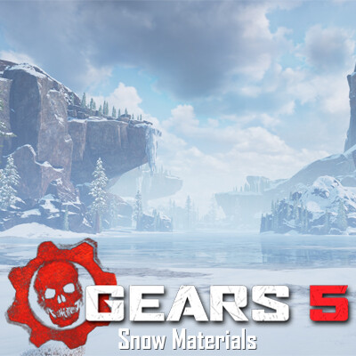 ArtStation - Gears 5 - Snow Materials
