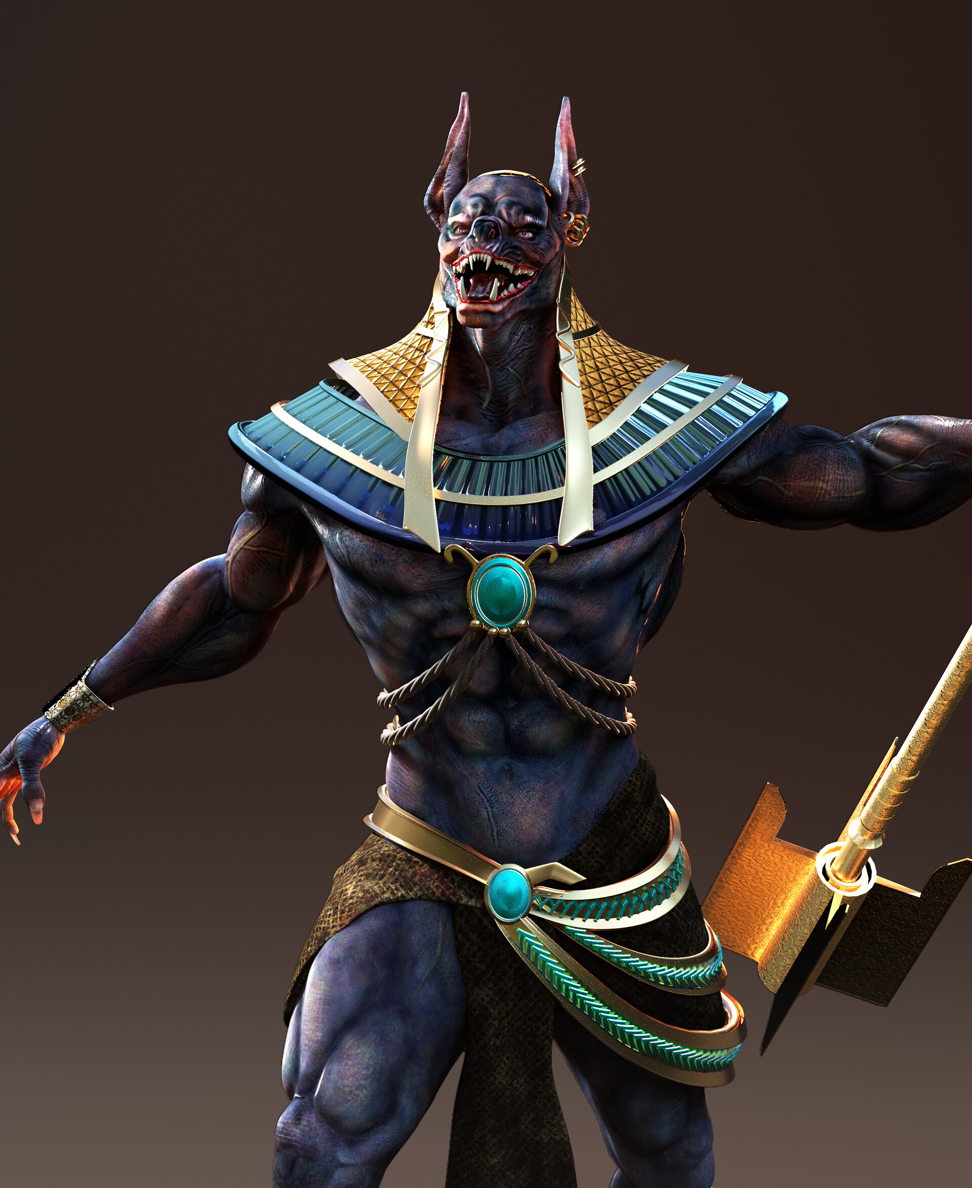 ArtStation - Anubis Character