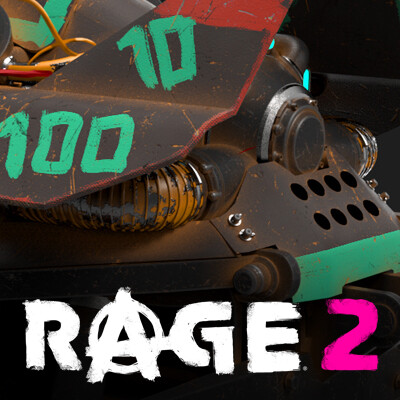 ArtStation - RAGE 2 - Race Car