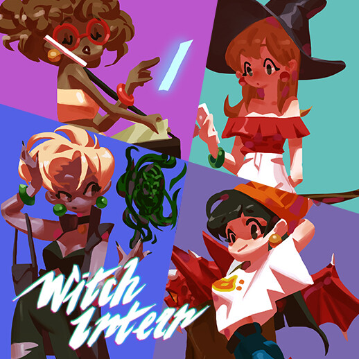 ArtStation - Witch Intern