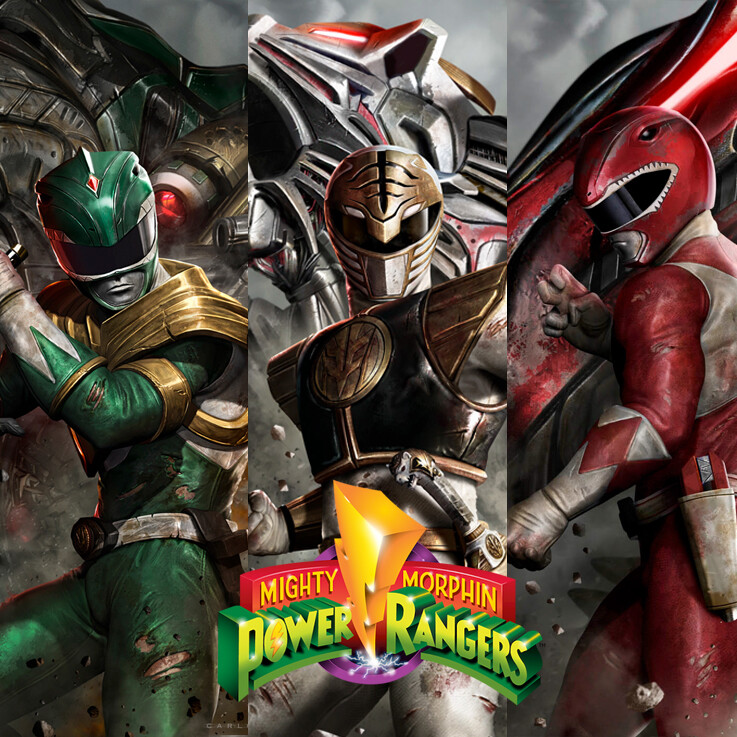 ArtStation - POWER RANGERS