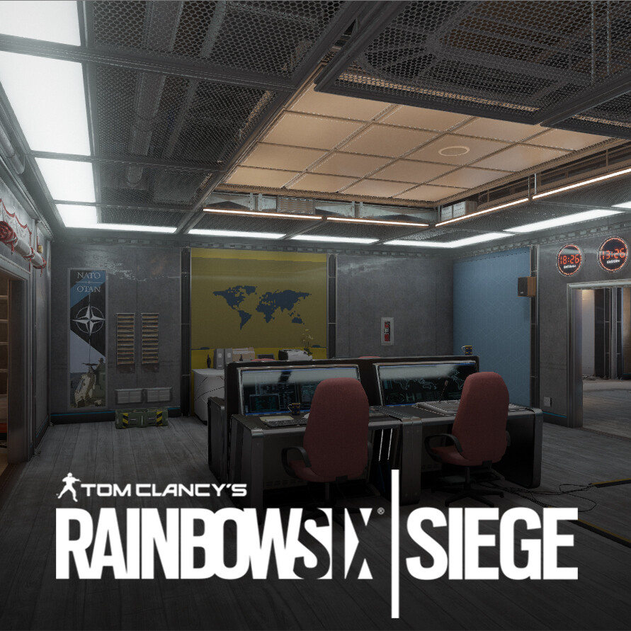 ArtStation - Rainbow Six Siege | Ember Rise Lighting (Kanal Rework)