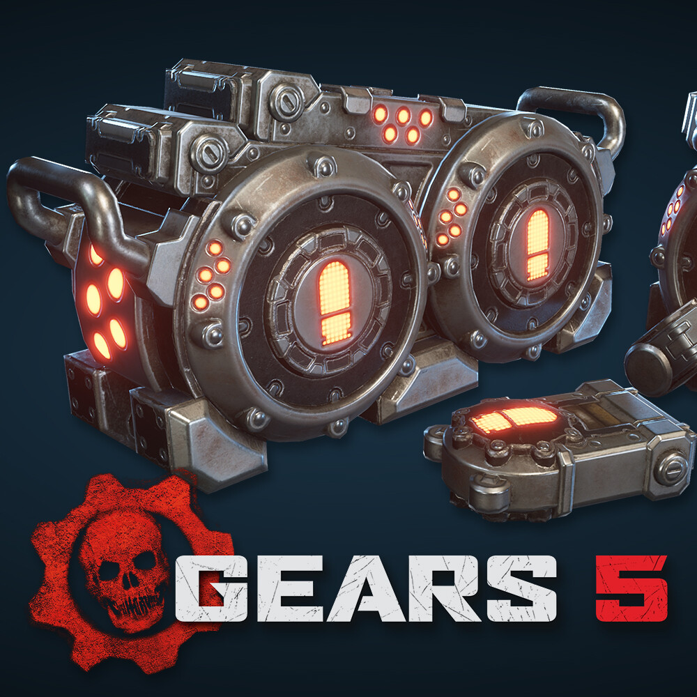 ArtStation - Gears 5 - Props