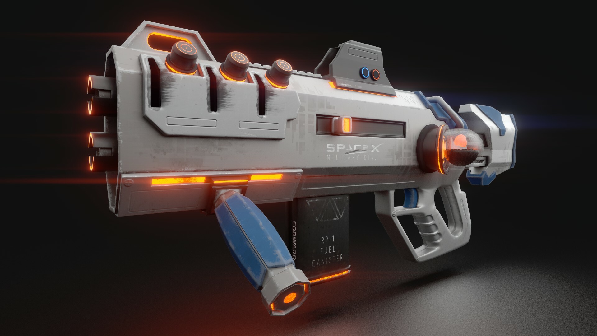 ArtStation - SpaceX Military Division Rifle