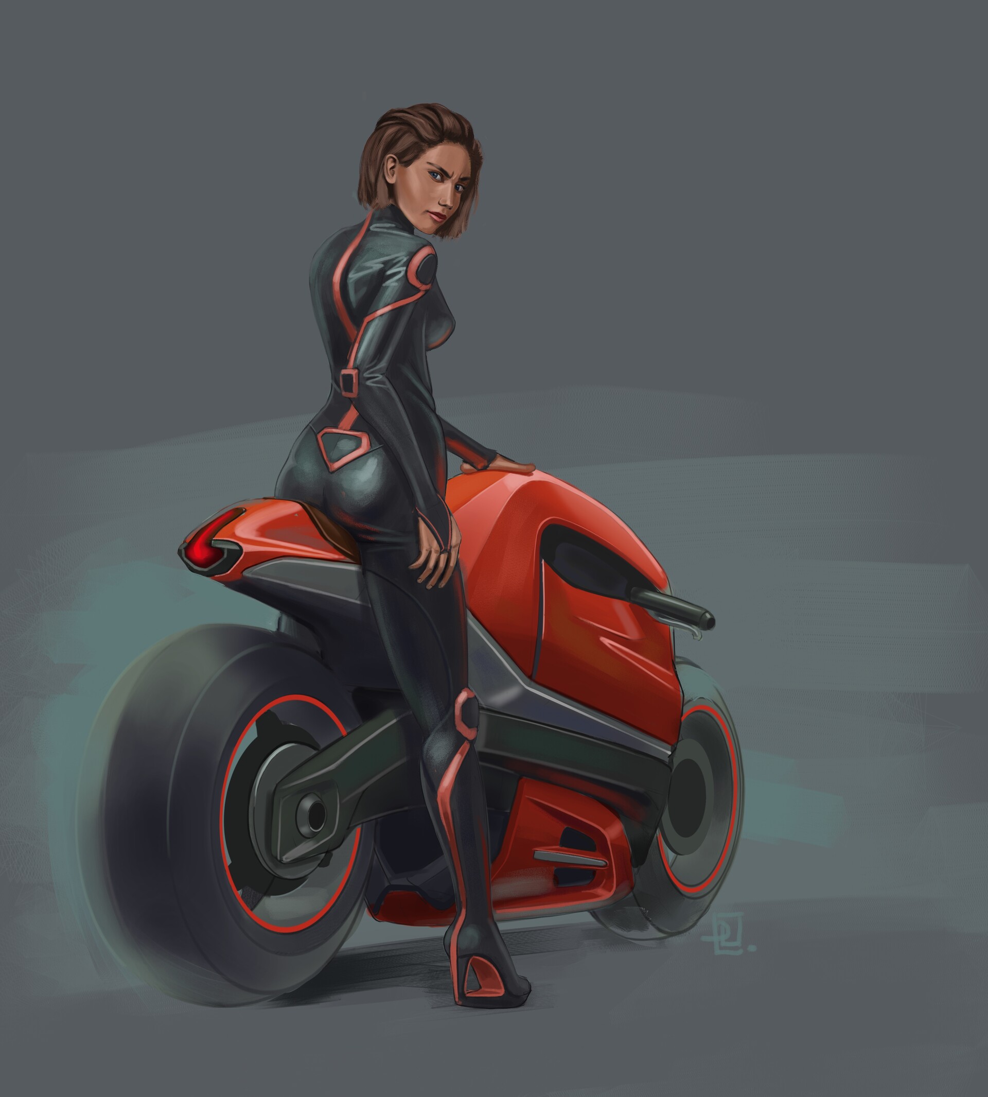 ArtStation - Electric bike