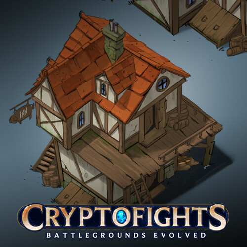 Crow Visuals - Cryptofights: Tavern 2D Concepts