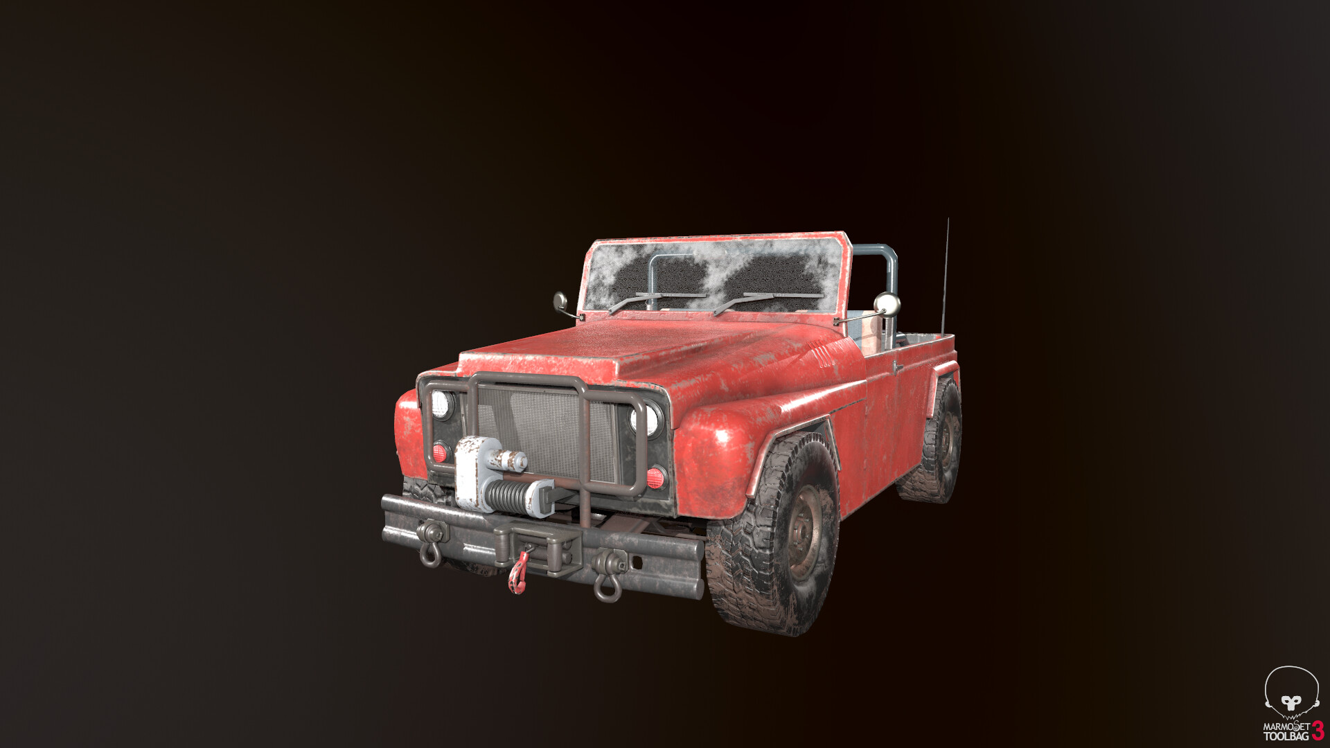 ArtStation - Survival wrangler Jeep