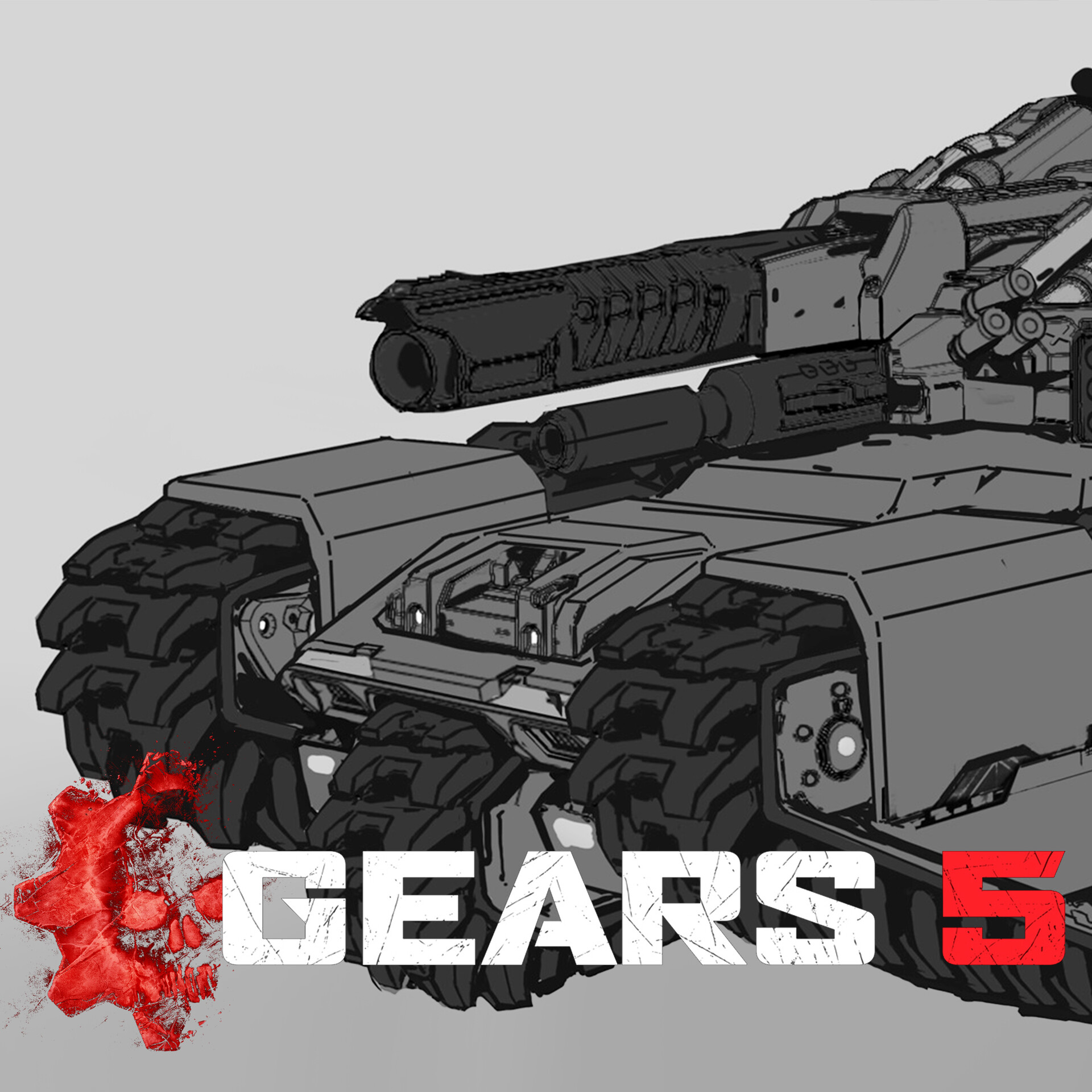 ArtStation - Gears5 UIR Tanks 2