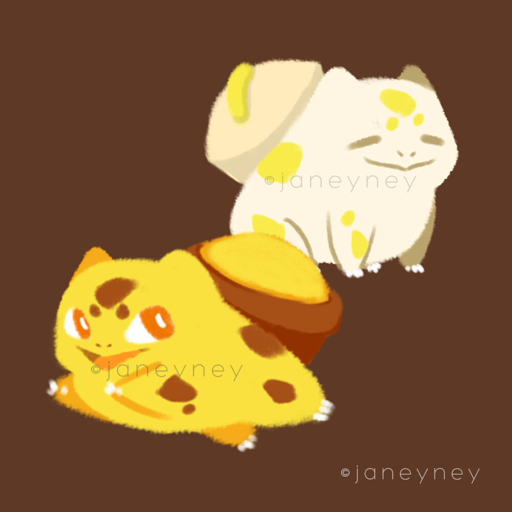 ArtStation - Bulbasaur but in Philippine bread form