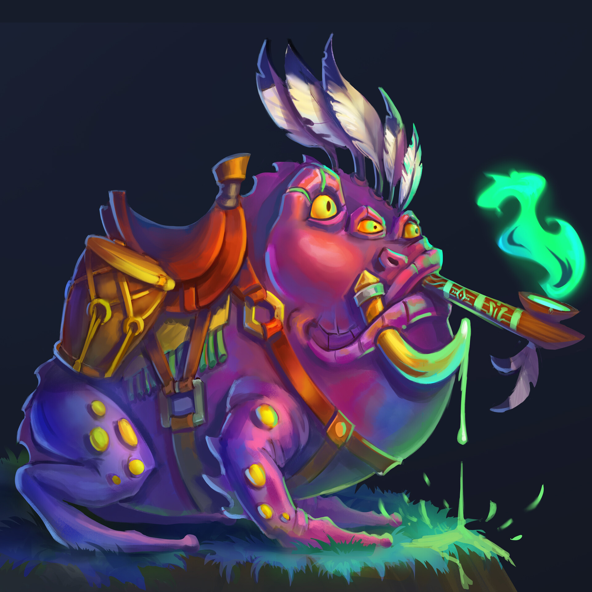 ArtStation - Magic toad