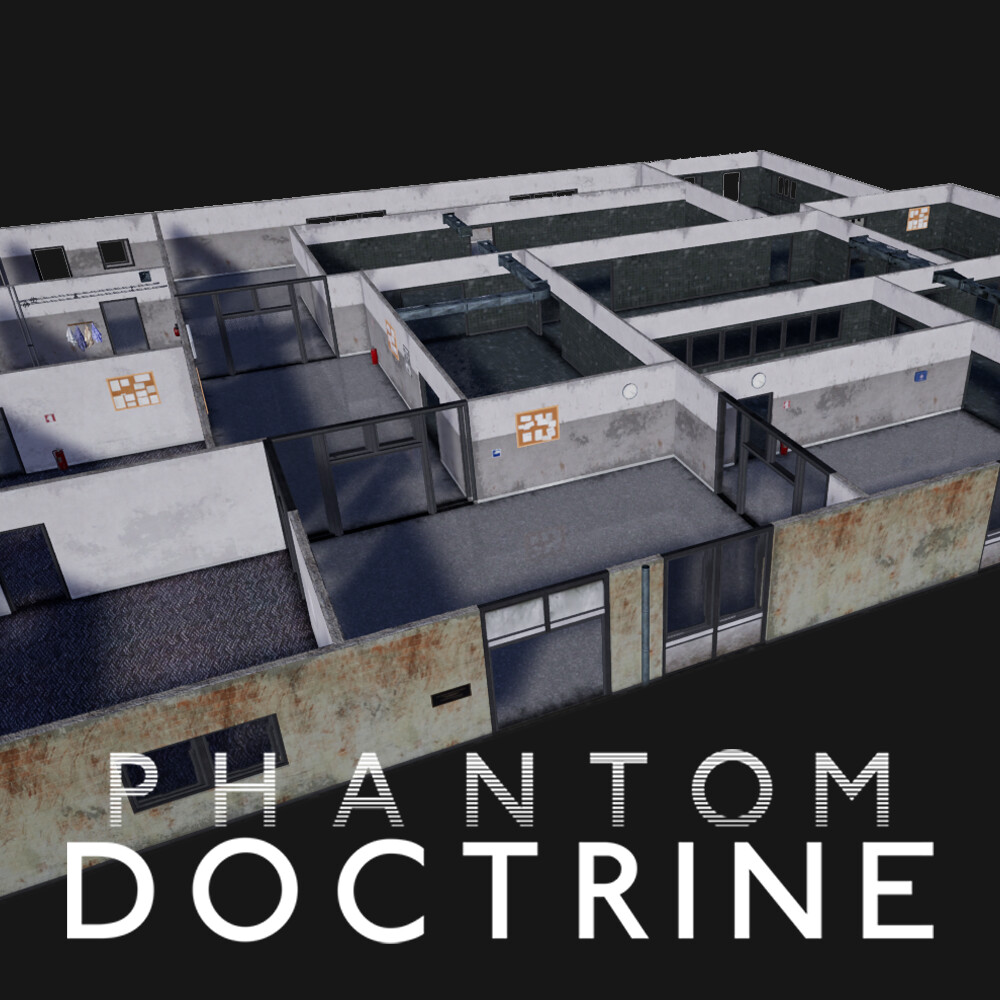 ArtStation - Phantom Doctrine: Architecture