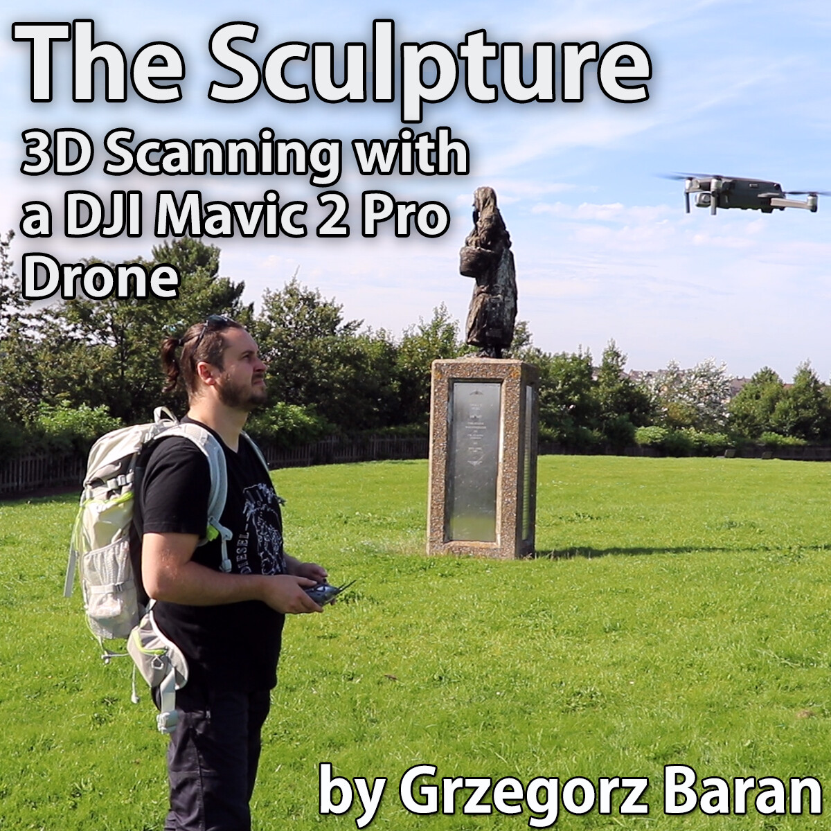 ArtStation - The Sculpture - 3D Scanning with a DJI Mavic 2 Pro Drone ...