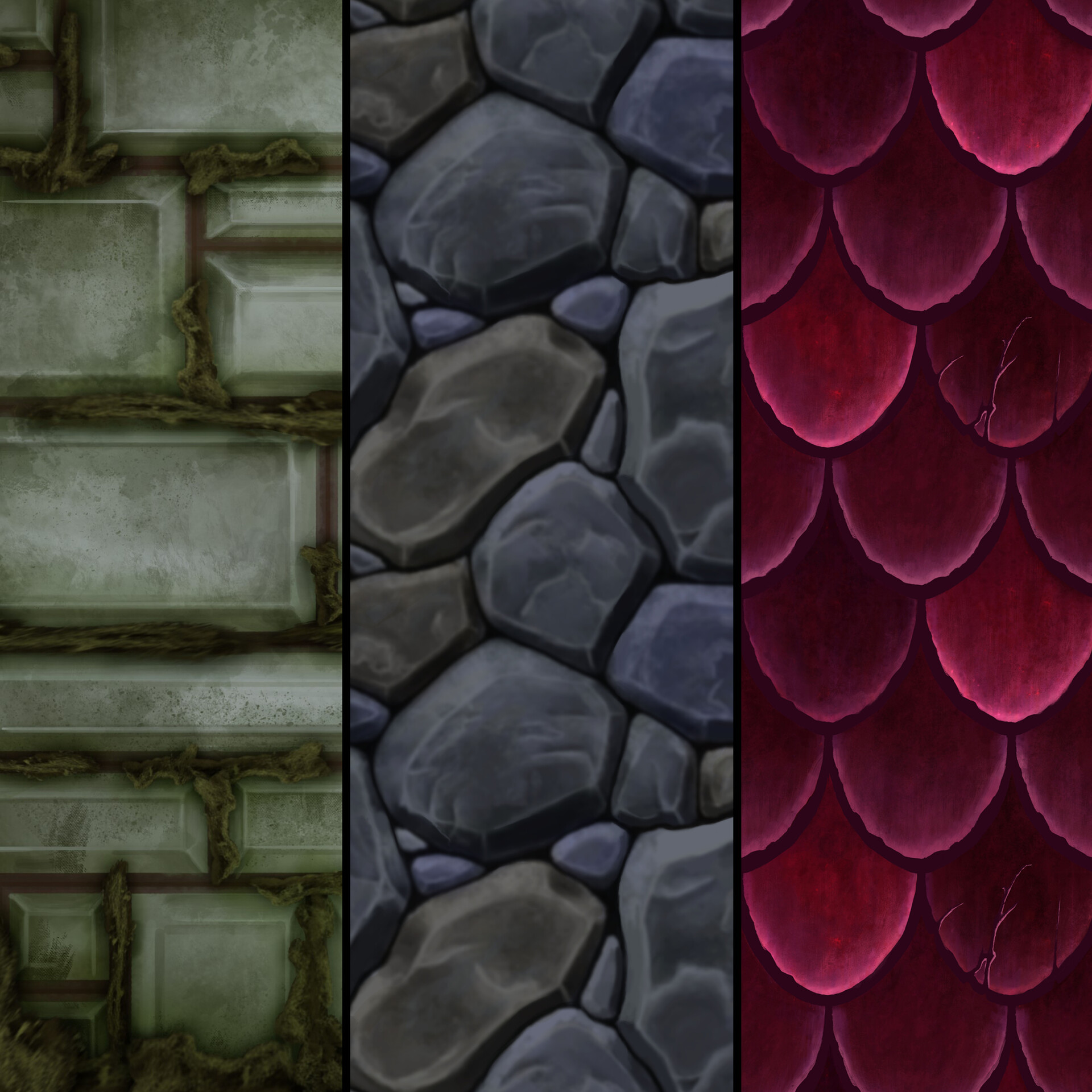 ArtStation - Handpainted Textures