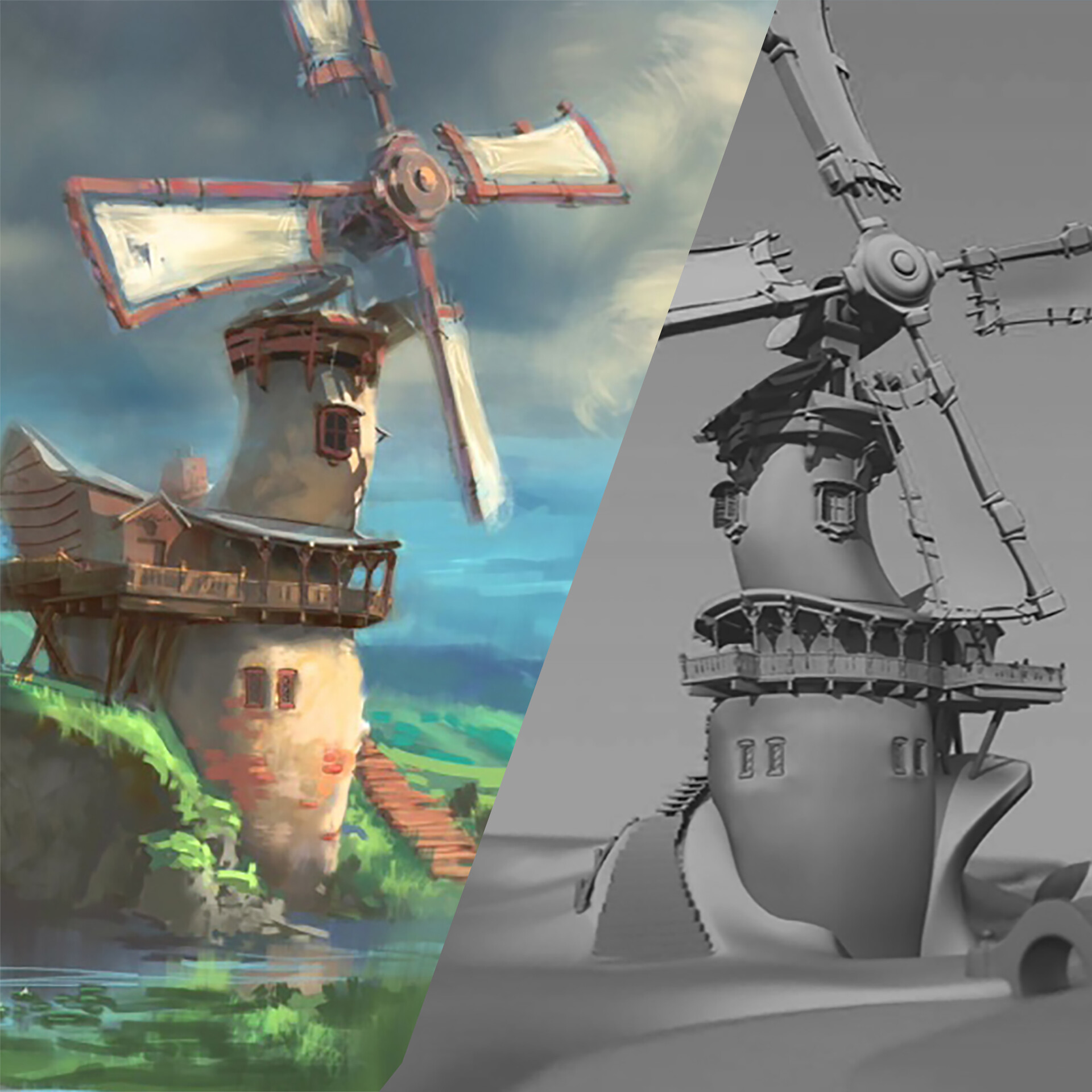 ArtStation - Windmill