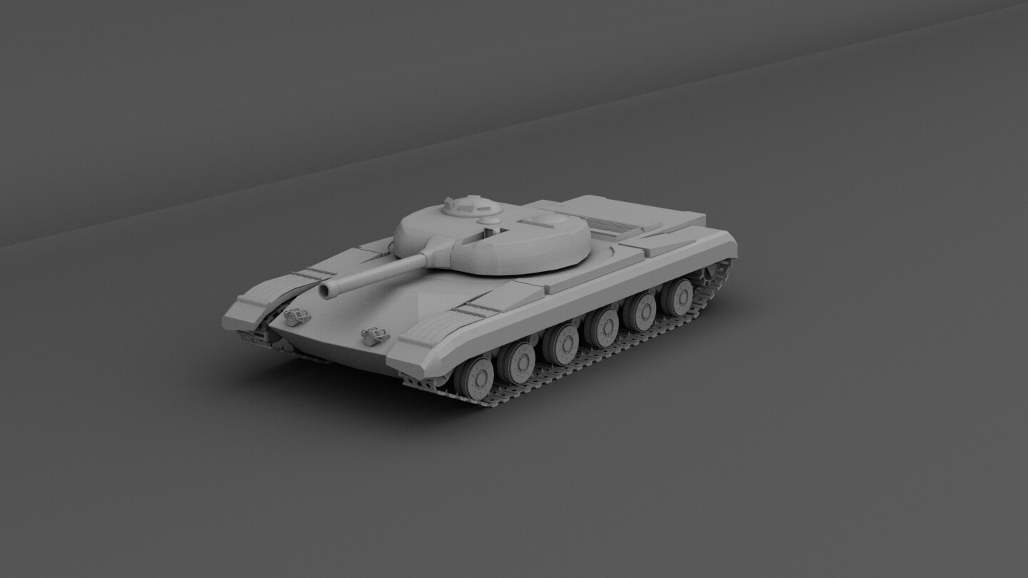 ArtStation - Soviet Tank