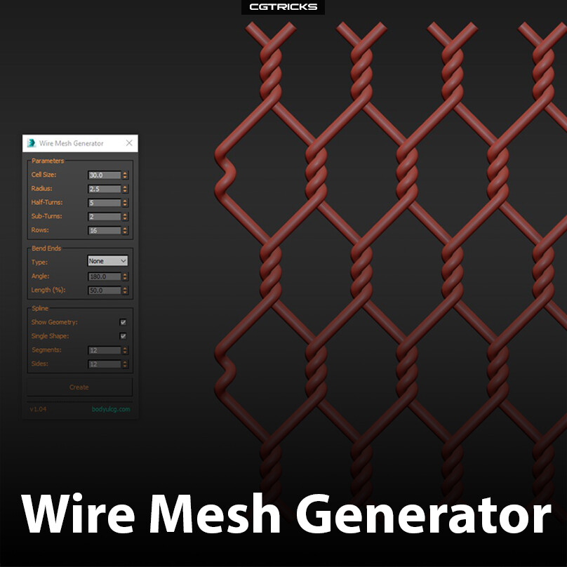 ArtStation - Wire Mesh Generator | Vladislav Bodyul