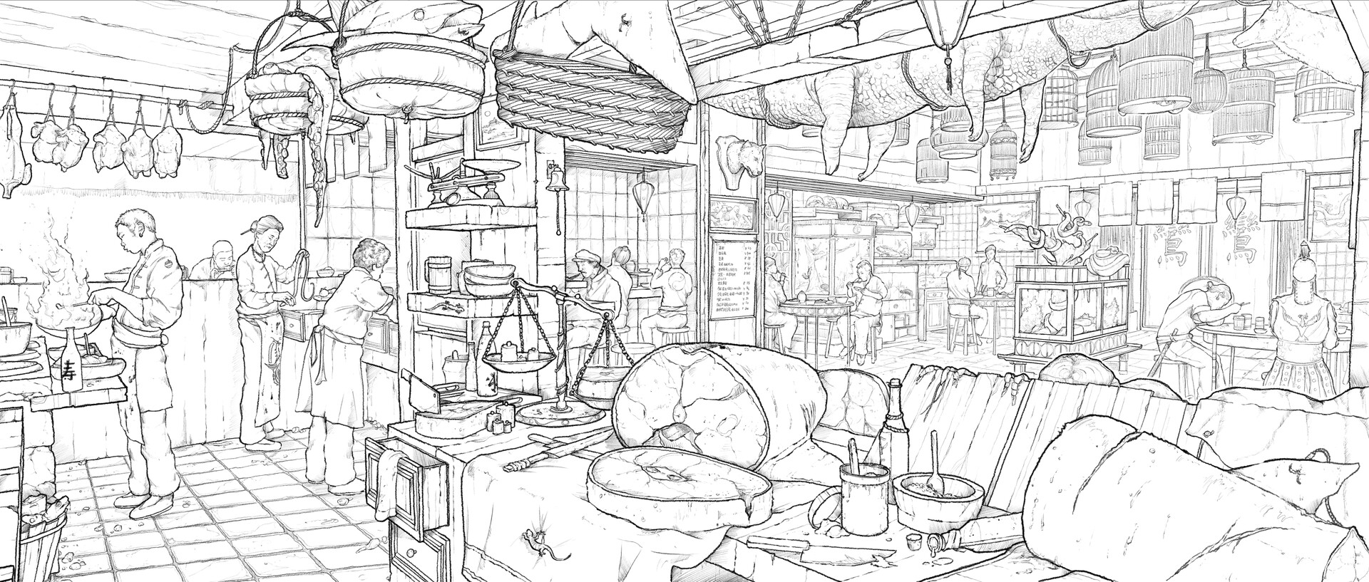 ArtStation - Red Phoenix Restaurant