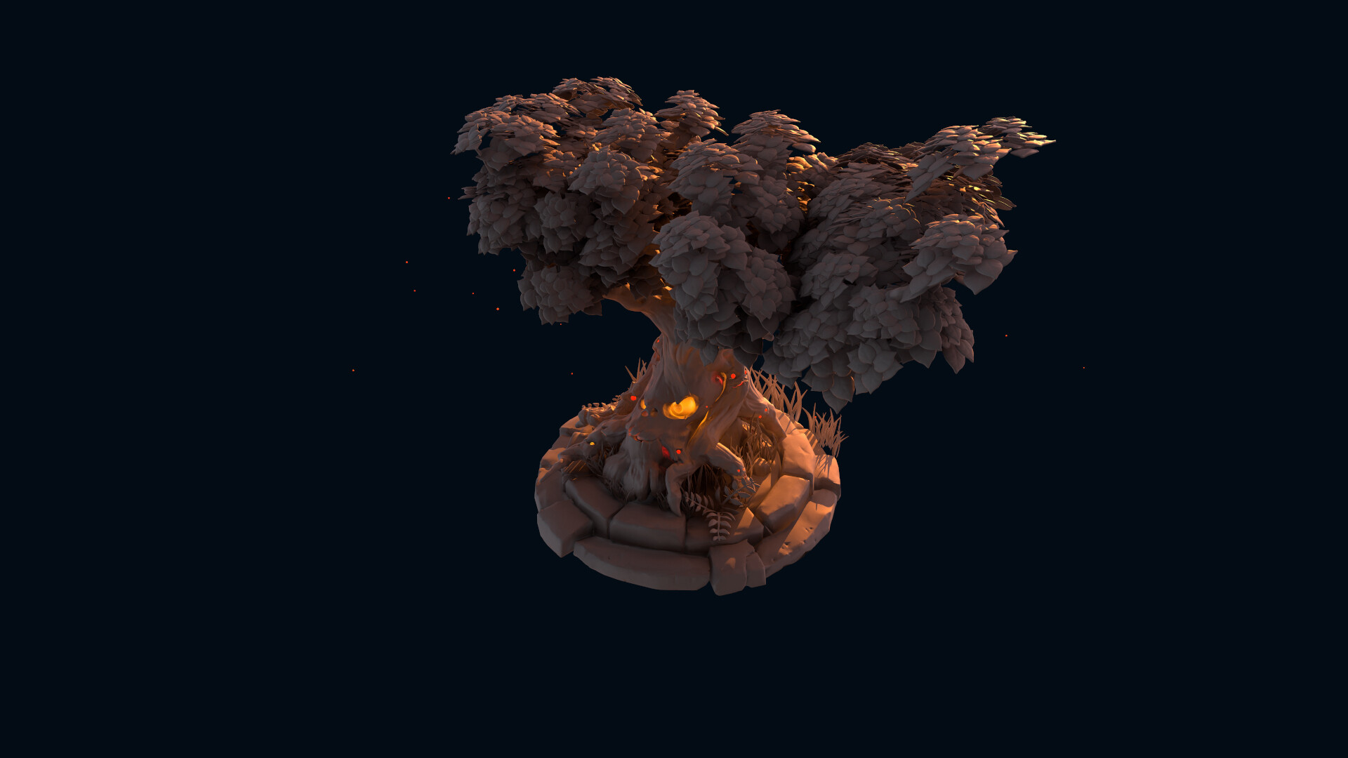 ArtStation - Haunted Tree